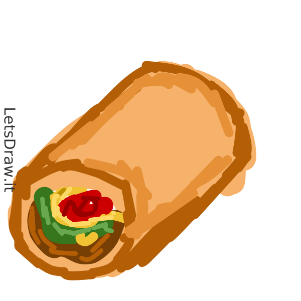 How to draw burrito / jg56eb8hp.png / LetsDrawIt