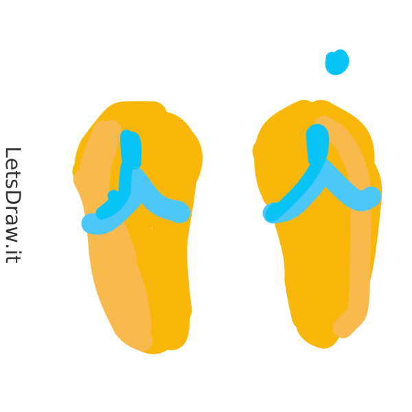 How to draw slippers / ji7upt991.png / LetsDrawIt