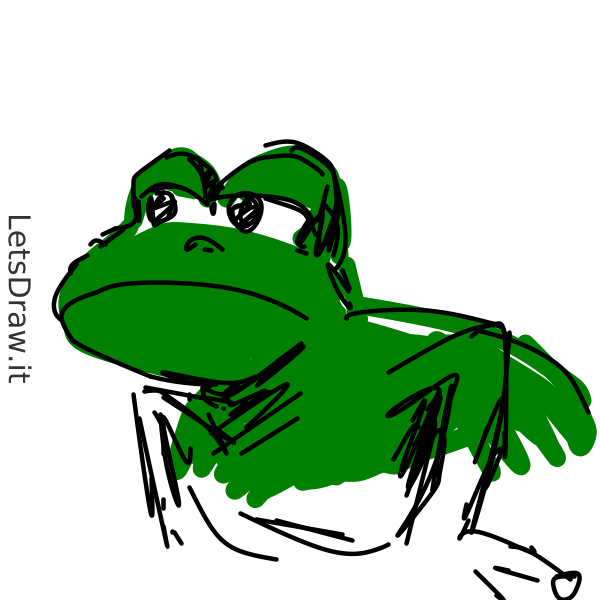 How to draw frog / jicodrfu4.png / LetsDrawIt