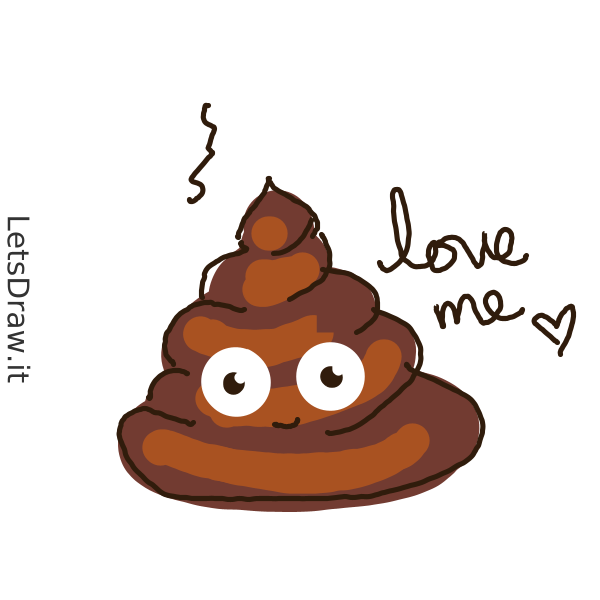 How to draw turd / LetsDrawIt