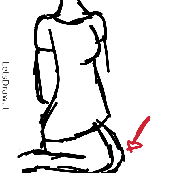 How to draw knee / jikyj88t.png / LetsDrawIt