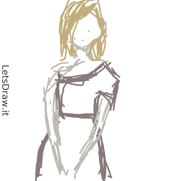 How to draw woman / jkywgcda7.png / LetsDrawIt