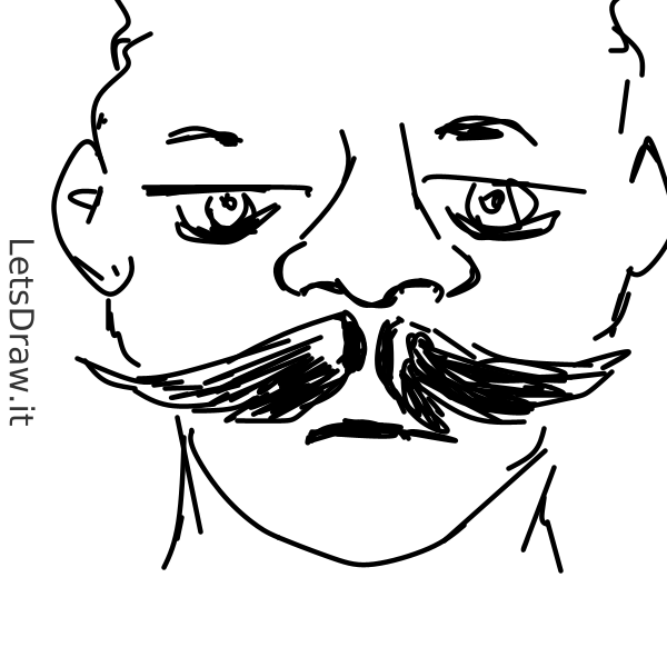 How to draw mustache / jm96b7t8b.png / LetsDrawIt