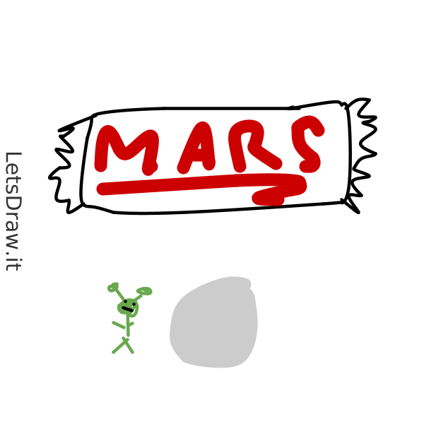 How to draw Mars / jn8t8b4fz.png / LetsDrawIt