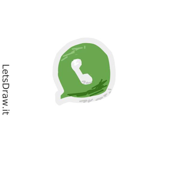 How to draw WhatsApp / jncqfi4ac.png / LetsDrawIt