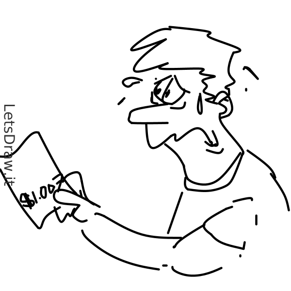 How to draw bill / LetsDrawIt