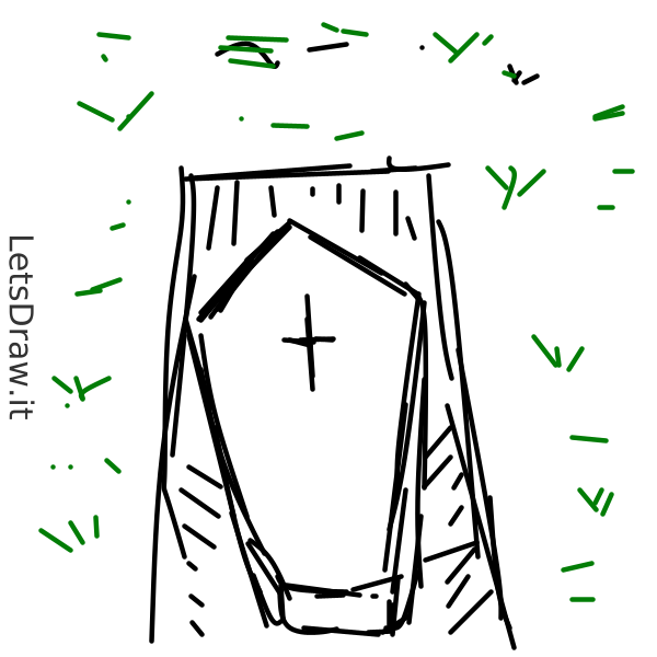 How to draw end / LetsDrawIt