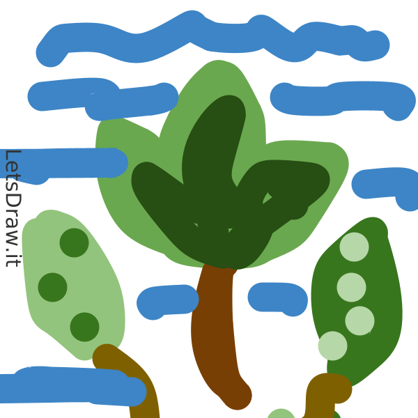 How to draw Green leaves / joxheq8iz.png / LetsDrawIt