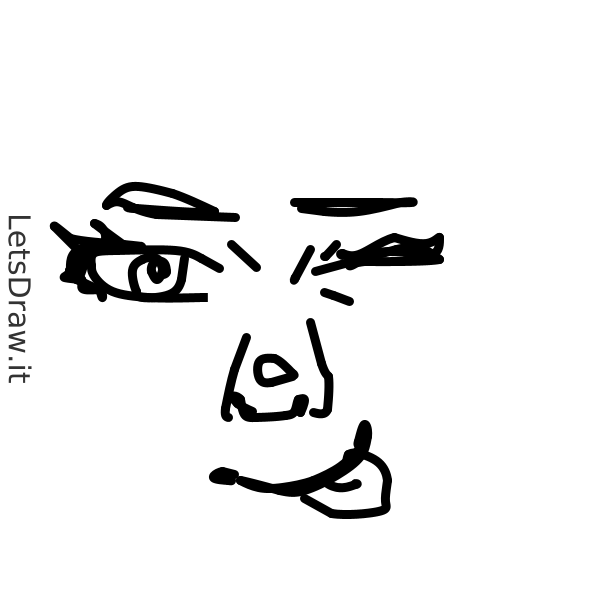 How to draw wink / jq4np8ths.png / LetsDrawIt