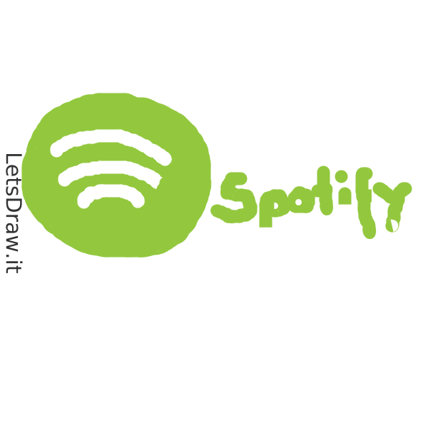 How to draw Spotify / jqyqoke8u.png / LetsDrawIt