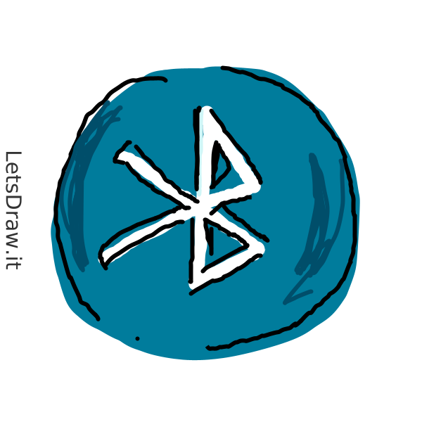 How to draw bluetooth / jw16x3x9x.png / LetsDrawIt