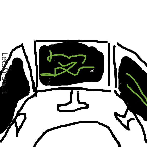 How to draw hacker / jw9c1kpj9.png / LetsDrawIt
