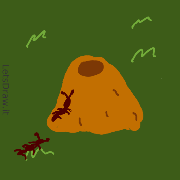 How to draw anthill / k15xtfj5u.png / LetsDrawIt
