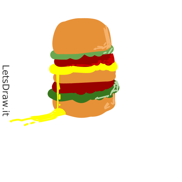 How to draw Big Mac / k3978dqgj.png / LetsDrawIt