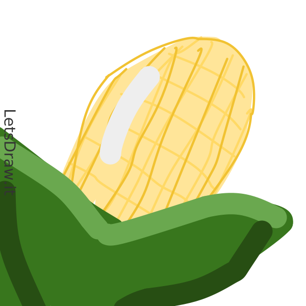 How to draw corn / k54kfoc5q.png / LetsDrawIt
