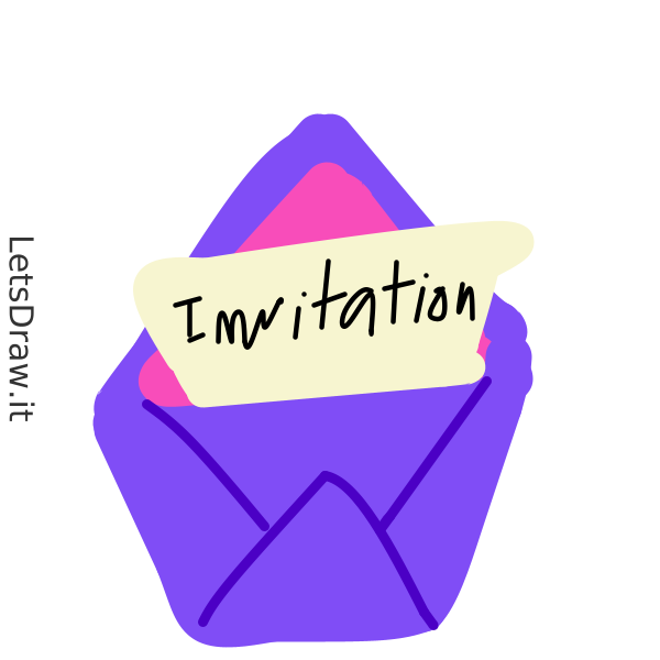 How to draw invitation / k7crkb9uw.png / LetsDrawIt