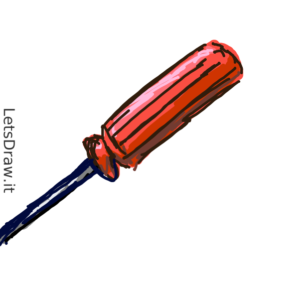 How to draw screwdriver / k8z5eeafi.png / LetsDrawIt