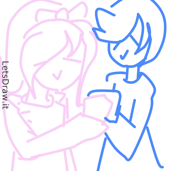 How to draw pair / kamgpbr19.png / LetsDrawIt