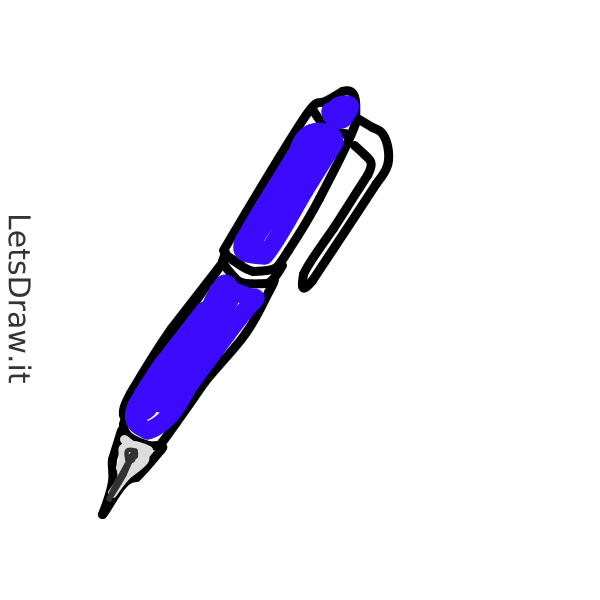 How to draw pen / kc7opb7i9.png / LetsDrawIt
