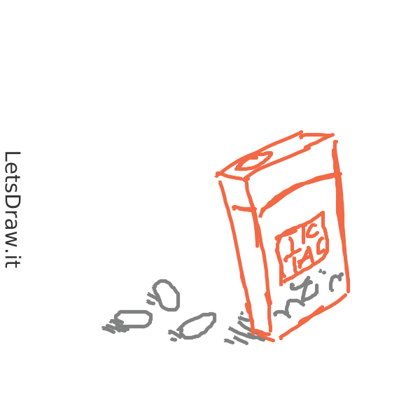How to draw Tic Tac / kde1cdy3b.png / LetsDrawIt