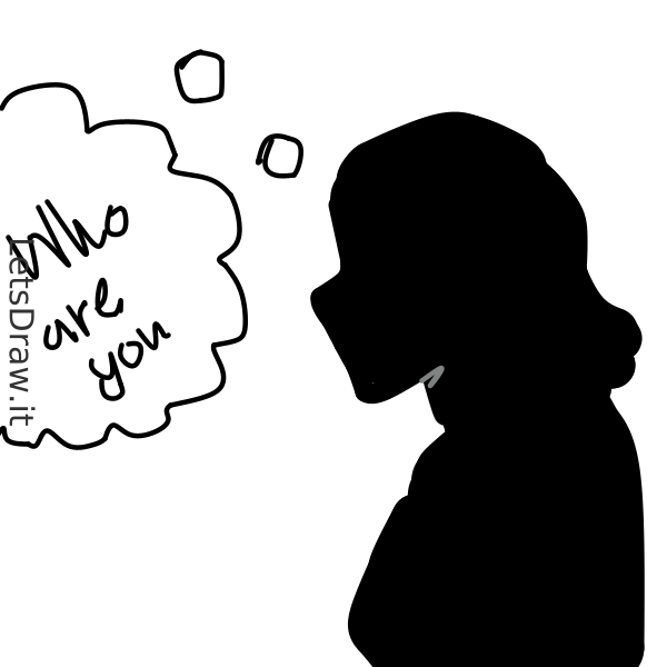 How to draw think / kdgbdhazw.png / LetsDrawIt