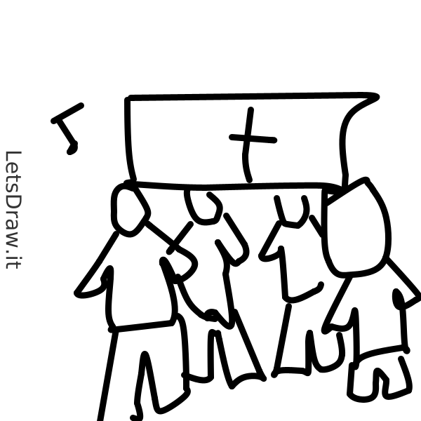 How to draw funeral / kfmhjhsat.png / LetsDrawIt