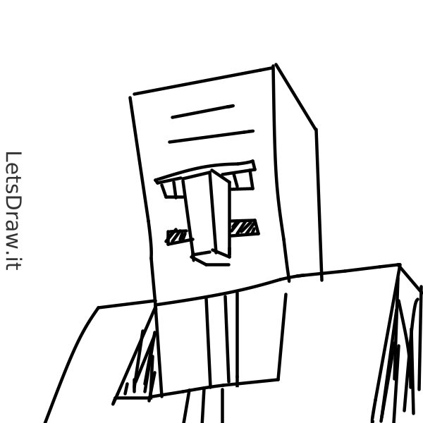 How to draw Minecraft / kgp8e3ea4.png / LetsDrawIt