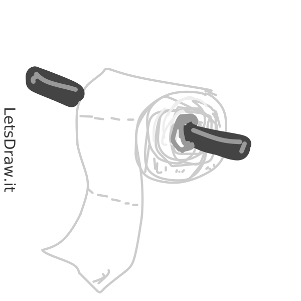How to draw toilet paper / khayngu11.png / LetsDrawIt