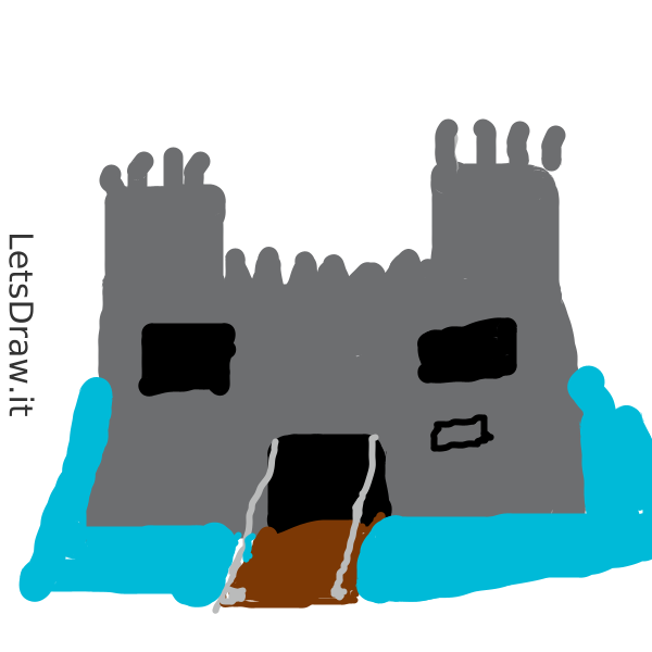 How to draw castle / kia4ogxg5.png / LetsDrawIt