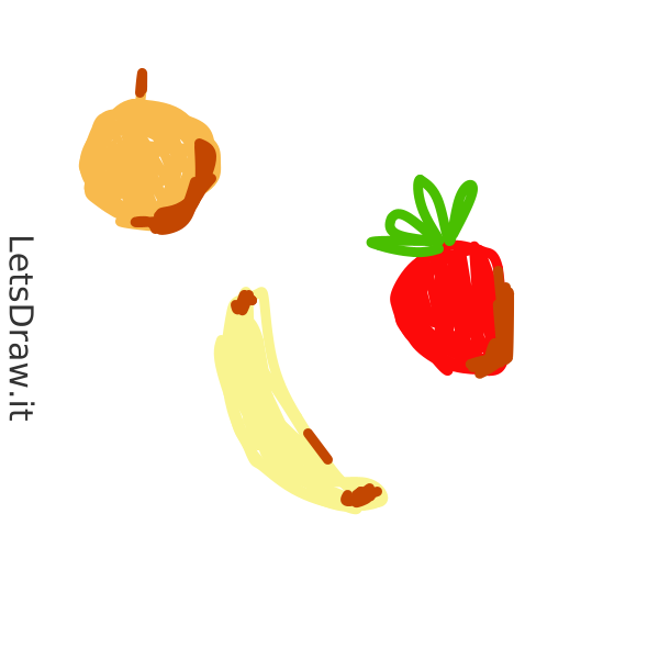 How to draw fruit / kjbypizht.png / LetsDrawIt