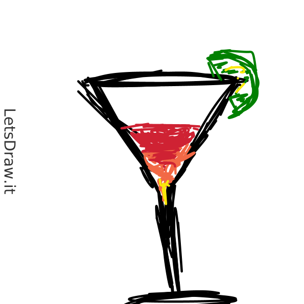 How to draw cocktail / kjmr87cu.png / LetsDrawIt