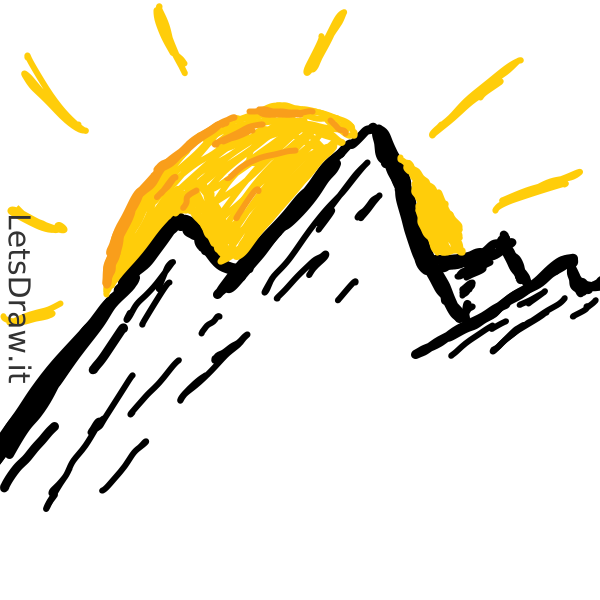 How to draw sunshine / kjyg1ee3y.png / LetsDrawIt