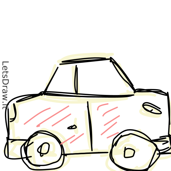 How to draw cars / kmgtpo8kj.png / LetsDrawIt