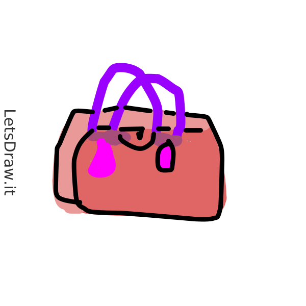 How to draw handbag / knfq8imb5.png / LetsDrawIt