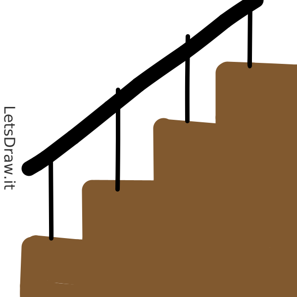 How to draw stairs / ko91on56.png / LetsDrawIt