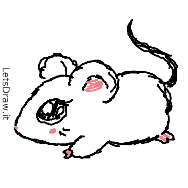 How to draw mouse / kon4xc8fc.png / LetsDrawIt