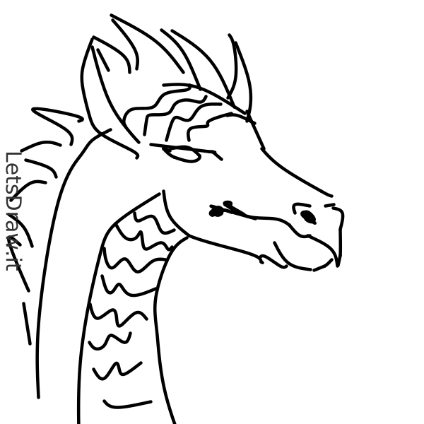 How to draw dragon / kpbnnor1o.png / LetsDrawIt