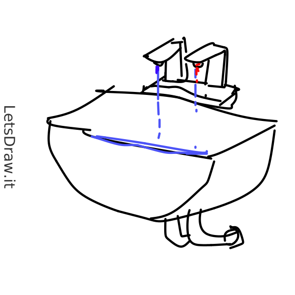How to draw sink / kq8rji5ws.png / LetsDrawIt