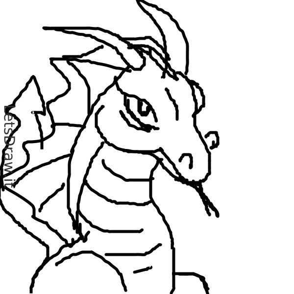 How to draw dragon / kqqpxuaxi.png / LetsDrawIt