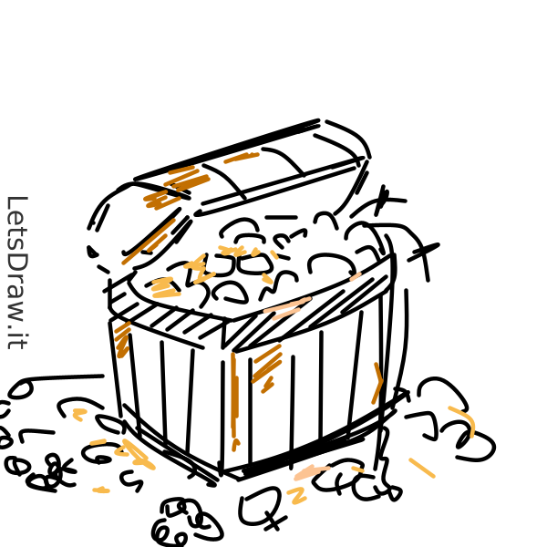 How to draw treasure chest / kqracmhi4.png / LetsDrawIt