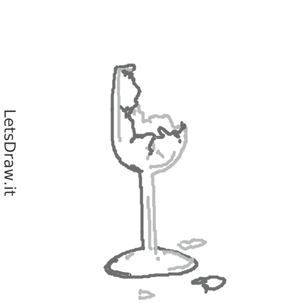 How to draw broken glass / krb4q1xhf.png / LetsDrawIt