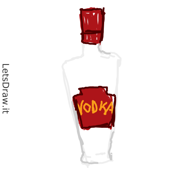 How to draw vodka / krkrteo8i.png / LetsDrawIt