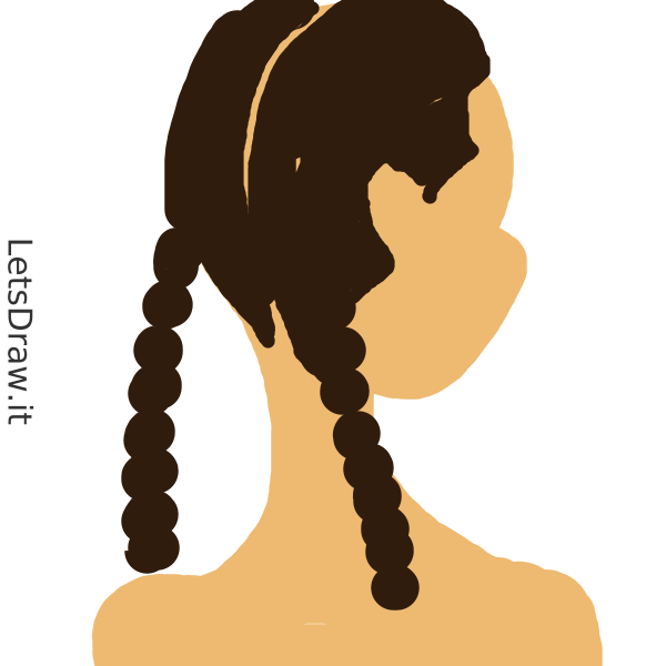 How to draw pigtail / ku58qy3sd.png / LetsDrawIt