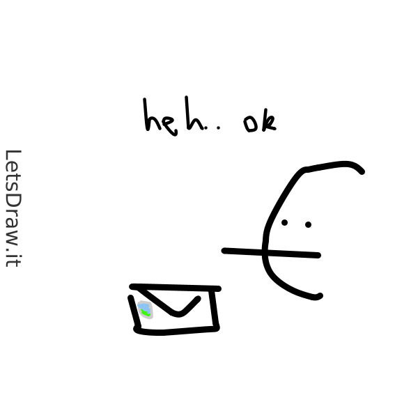 How to draw mail / kun9mdbn8.png / LetsDrawIt