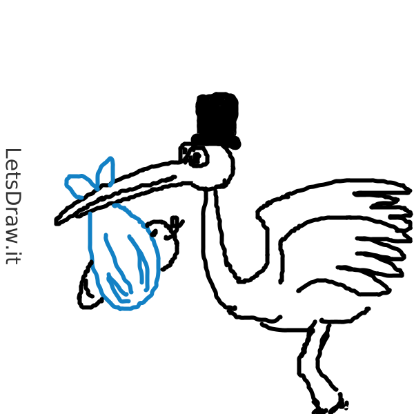 How to draw stork / kz3rx596i.png / LetsDrawIt