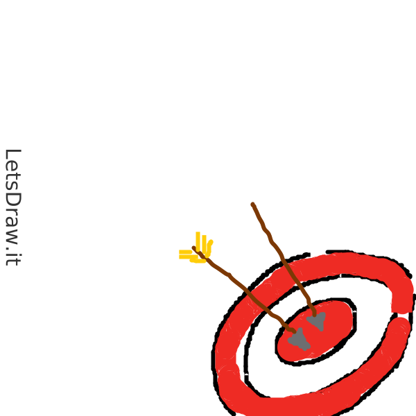How to draw target / m1wbogqhg.png / LetsDrawIt