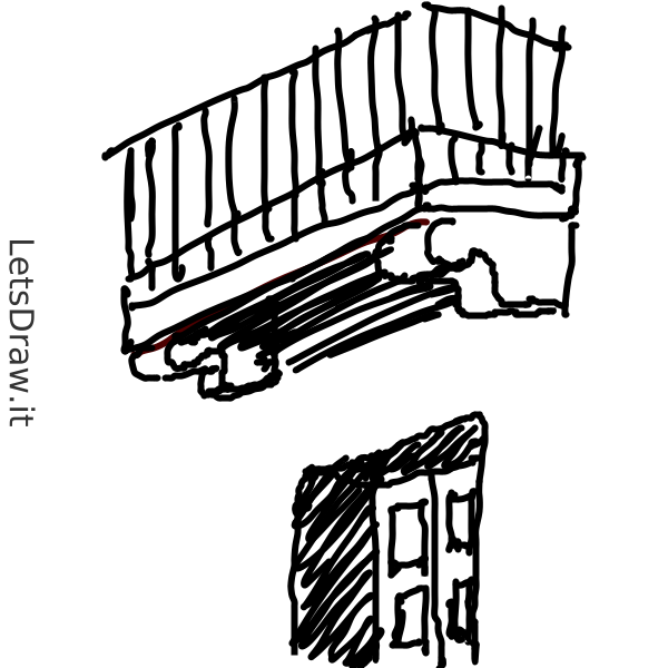 How to draw balcony / m3wst5bmb.png / LetsDrawIt