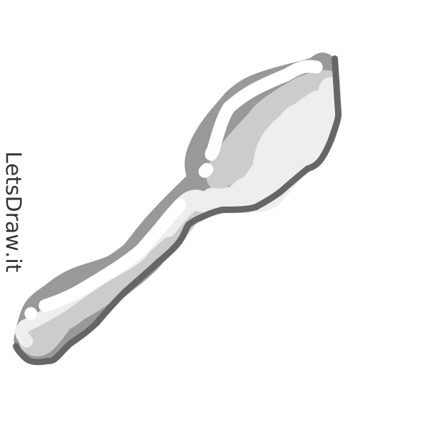How to draw spoon / m4grbumnw.png / LetsDrawIt