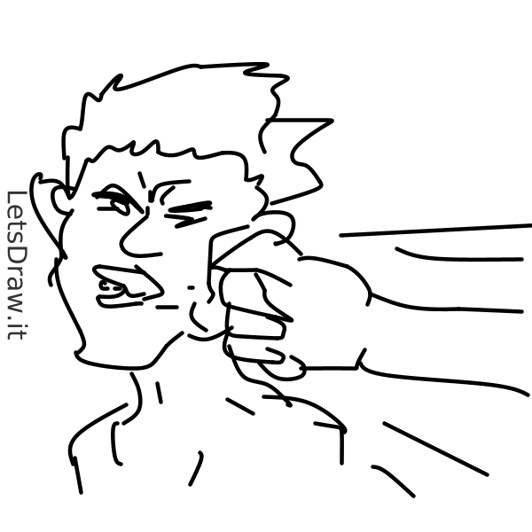 How to draw punch / m4jt1h93.png / LetsDrawIt