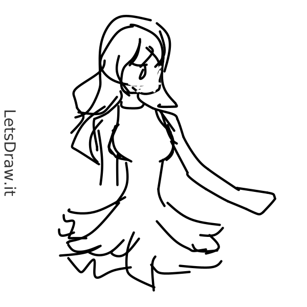 How to draw lady / m59ig6ecp.png / LetsDrawIt